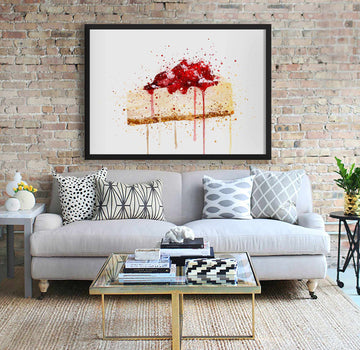 New York Cheesecake Wall Art Print – WE LOVE PRINTS