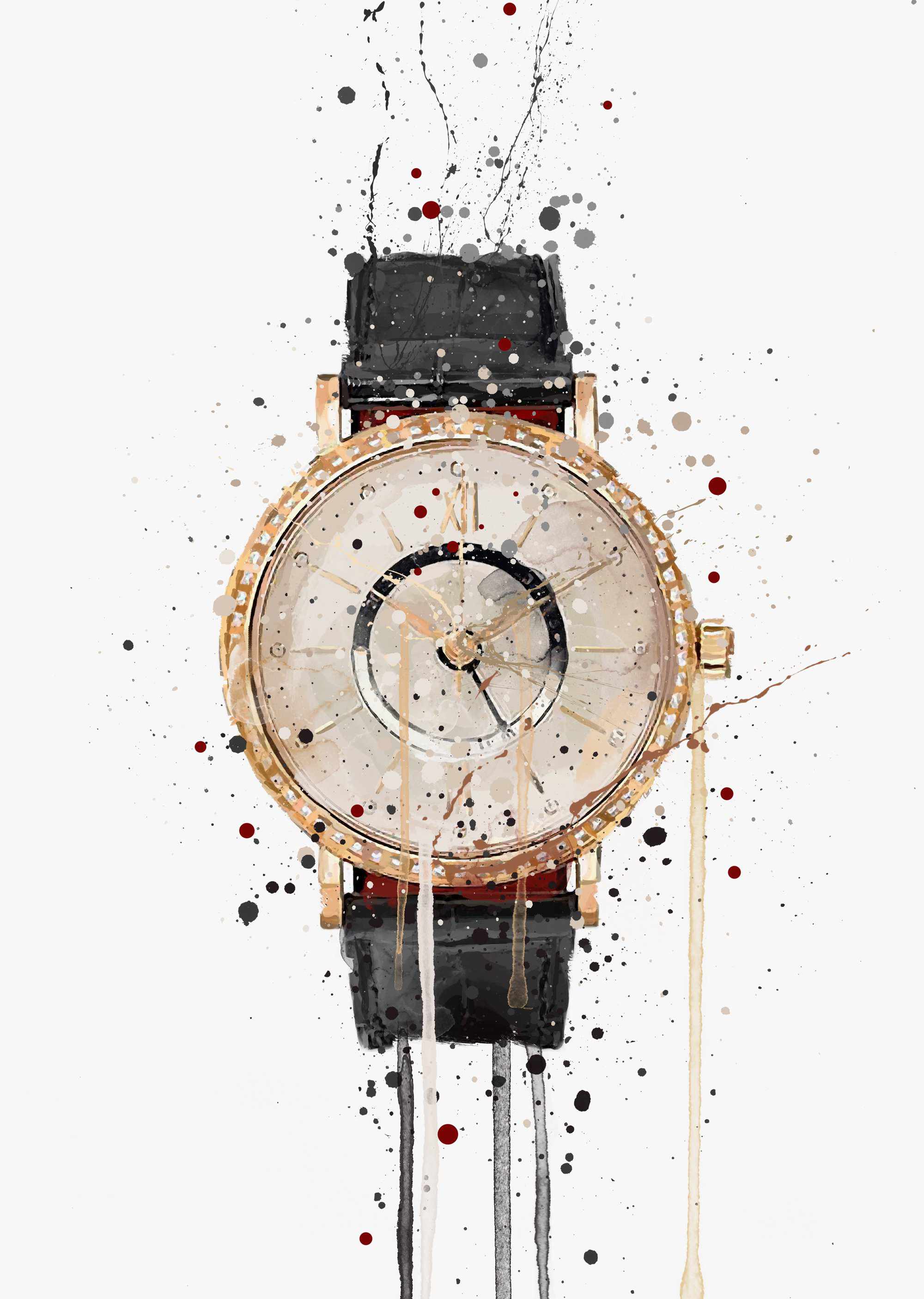 Wrist Watch Wall Art Print 'Atlas' – WE LOVE PRINTS