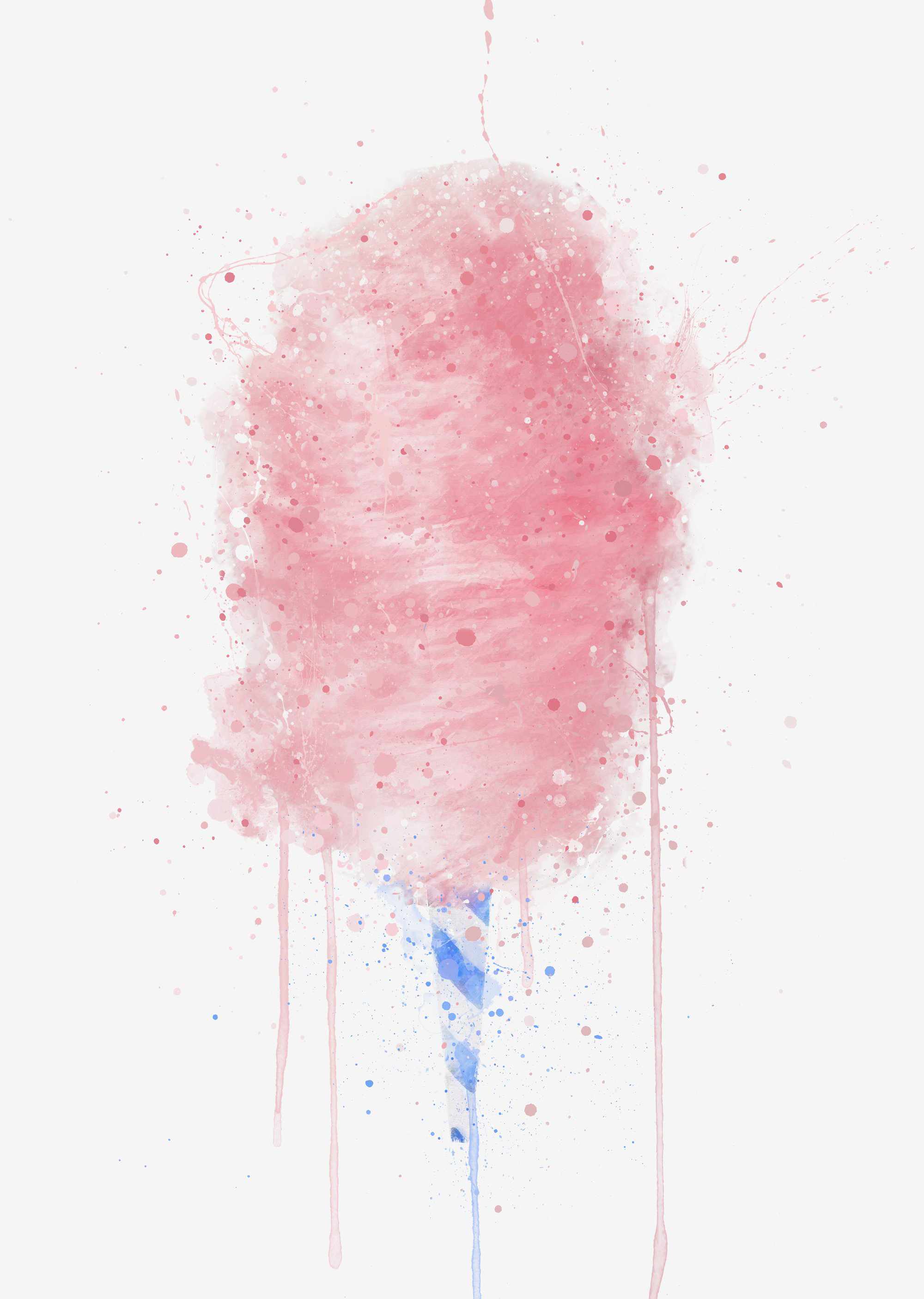 Candy Floss Wall Art Print – WE LOVE PRINTS